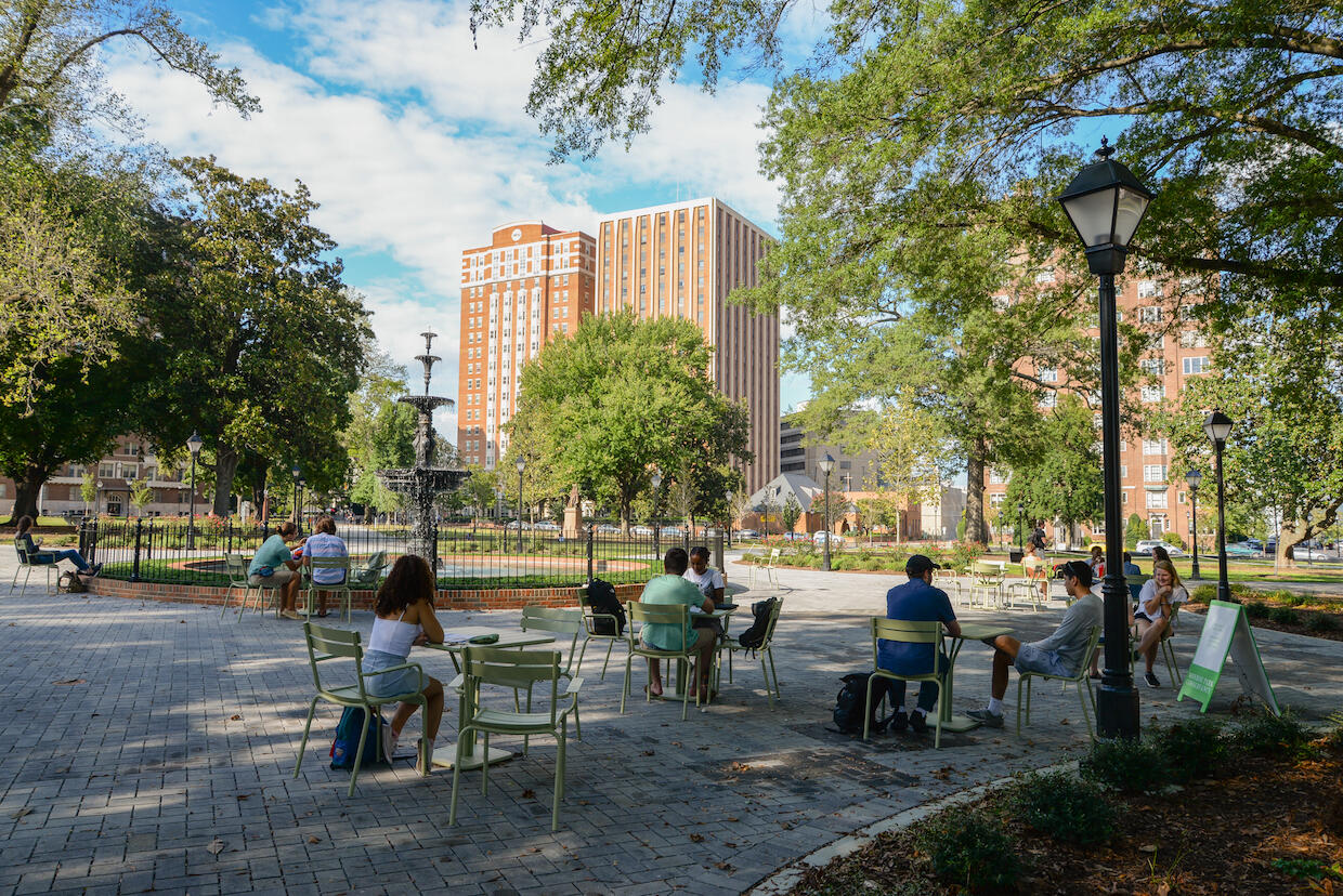Monroe Park reopens following renovations - VCU News - Virginia ...