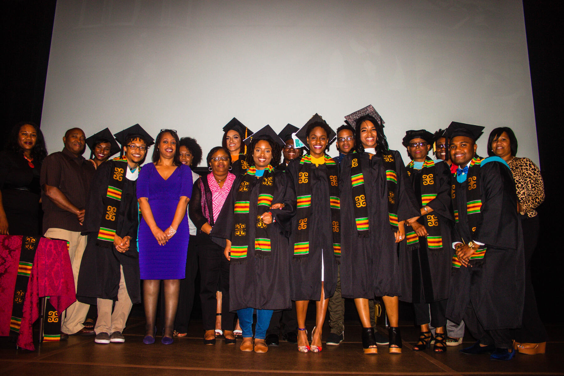 Inaugural Student Veterans, Kente and Latina/o graduation ceremonies ...