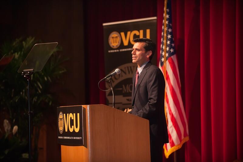 President Rao delivers inaugural State of the University Address - VCU ...