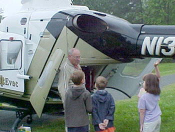 VCU LifeEvac Helicopter and Crew Attend Career Day at South Anna ...
