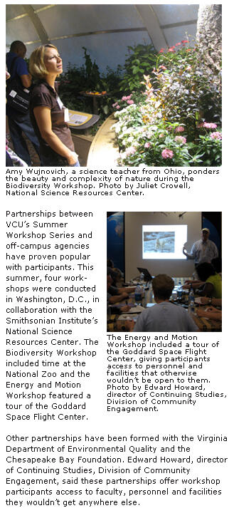 VCU Summer Workshops: where the teacher becomes the pupil - VCU News ...